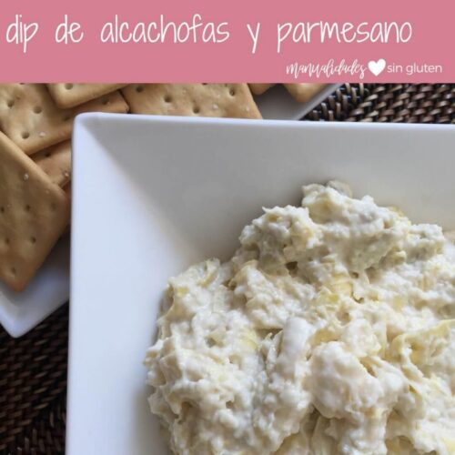 Dip de alcachofas y queso parmesano | Naturalmente Adri
