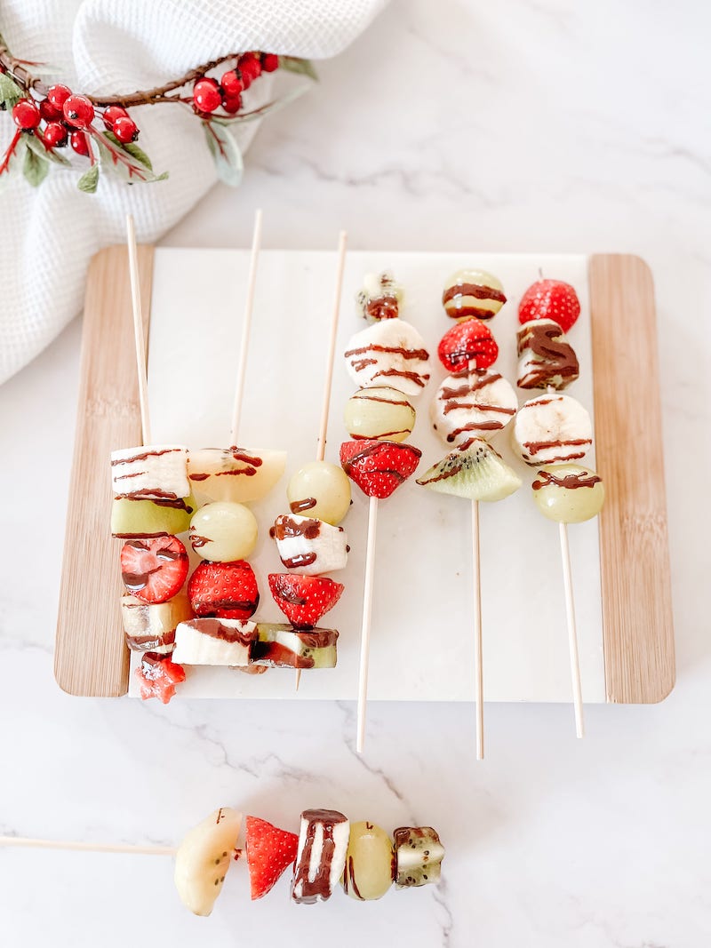 Brochetas de fruta | Naturalmente Adri